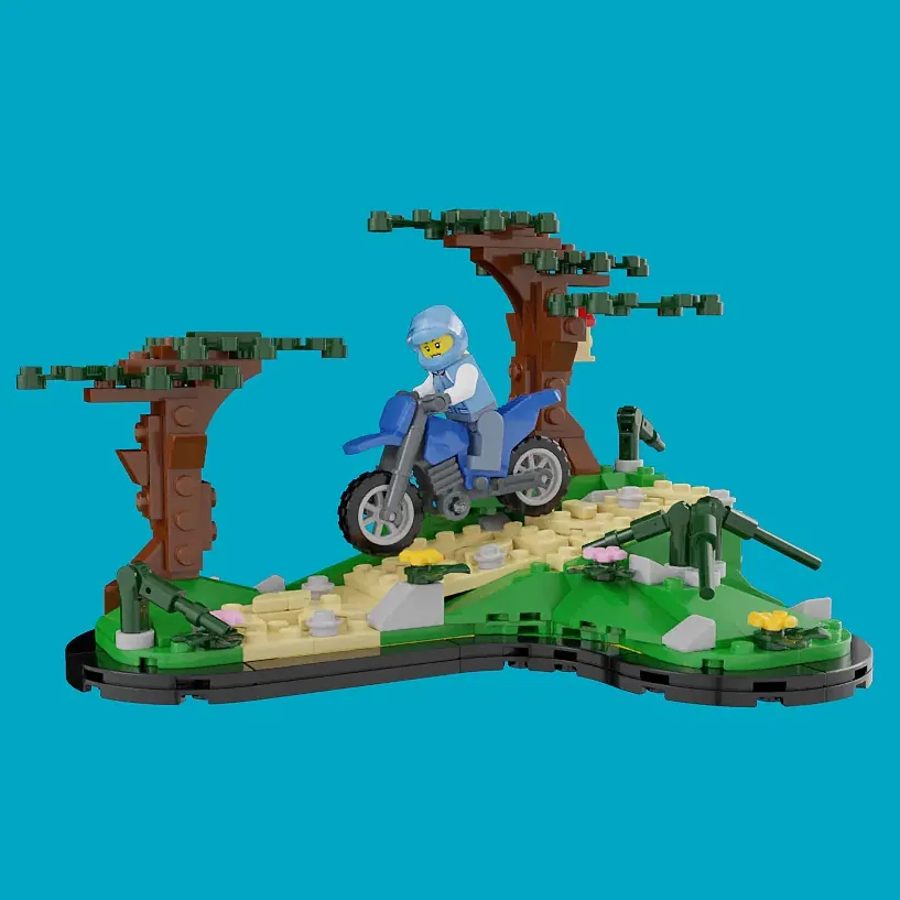 LEGO IDEAS - Me, myself and I - Dirt Bike Ride