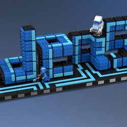 LEGO IDEAS - Build Your LEGO Ideas Logo - Discovery New Future Ideas