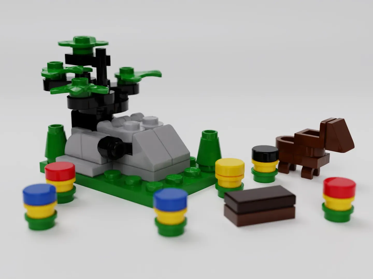 LEGO IDEAS - 90th Anniversary: Castle Theme Celebrations - 6066 Micro ...