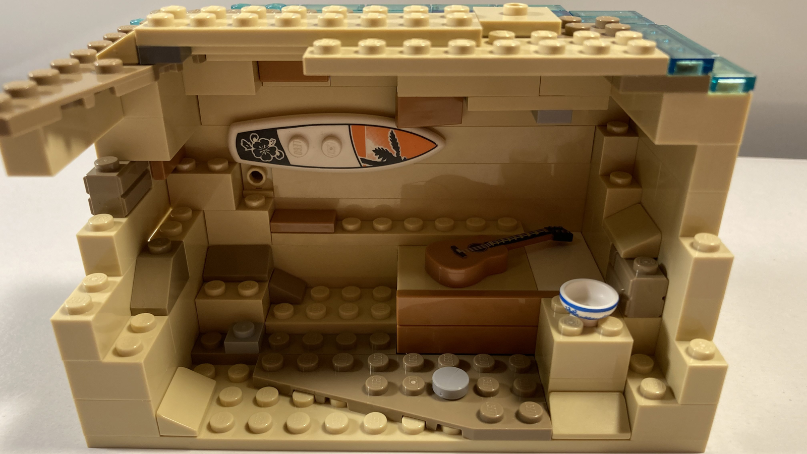 LEGO IDEAS - Do you want to go to the seaside? - Buried Sand House