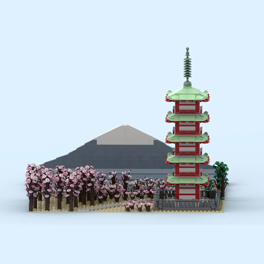 LEGO IDEAS - Celebrate Japanese Culture - A Serene View of Mt. Fuji