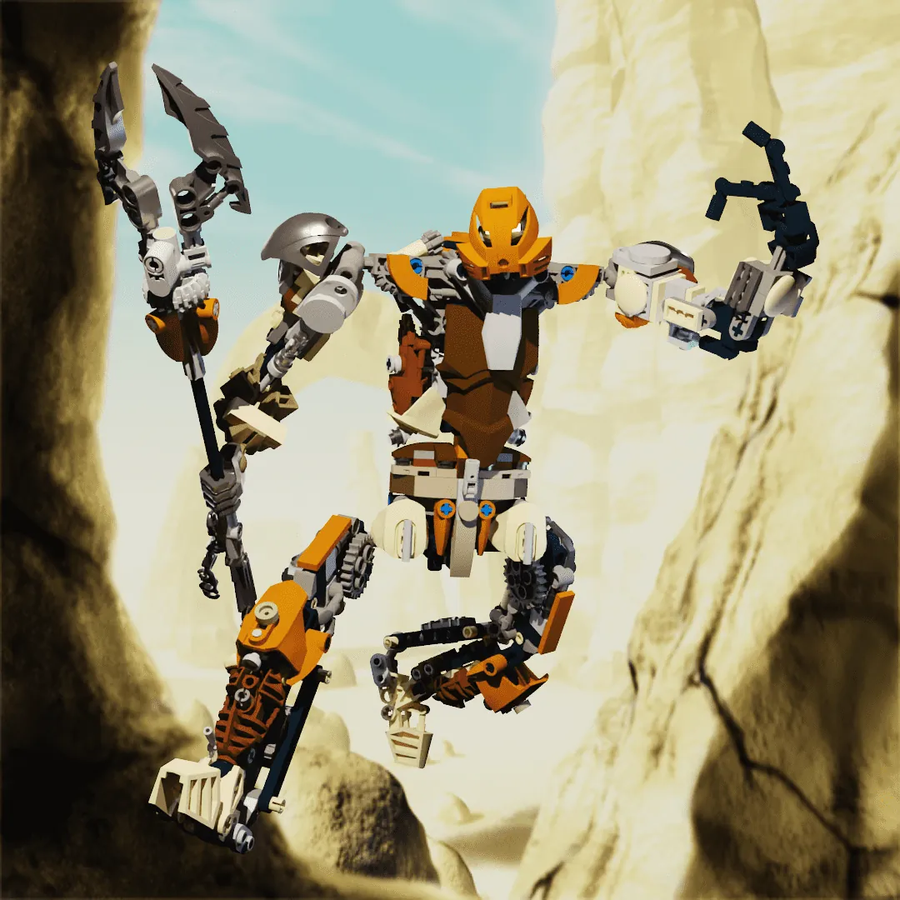 LEGO IDEAS - 90th Anniversary: Bionicle Theme Celebrations - Pohatu ...