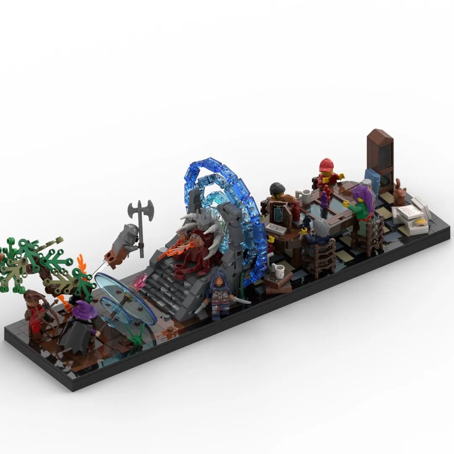 LEGO IDEAS - 50 years of Dungeons & Dragons! - Mirror Dimension