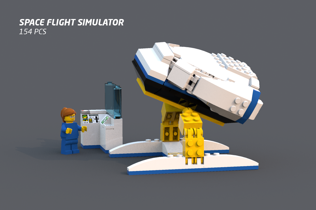 LEGO IDEAS - LEGO Moments in Space - Space Flight Simulator