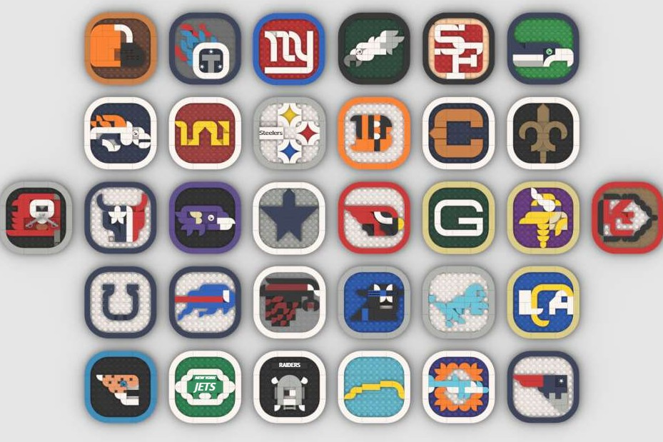 LEGO IDEAS - We love sports! - NFL Team Symbols