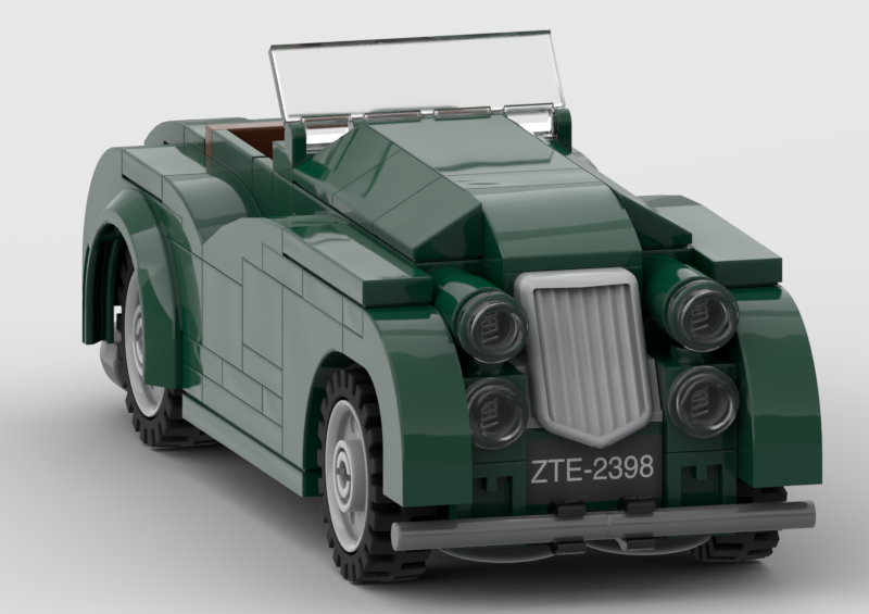 LEGO IDEAS - Build a Vintage car to cruise the streets of LEGO® Modular ...