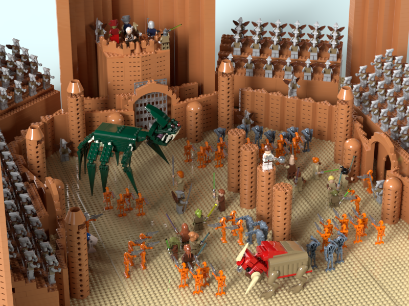LEGO IDEAS - The Greatest Battles Built by You! - Geonosian Arena