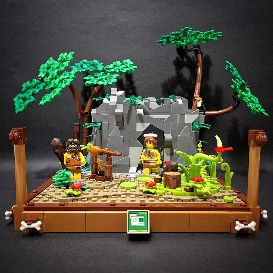 LEGO IDEAS - Create your own Exhibition - Cavemen