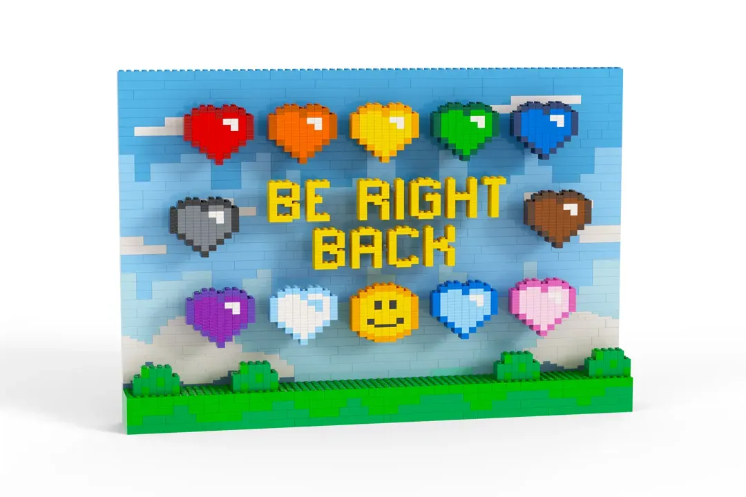 LEGO IDEAS - Build your BRB LEGO sign IRL - Classic Platform: Be Right Back