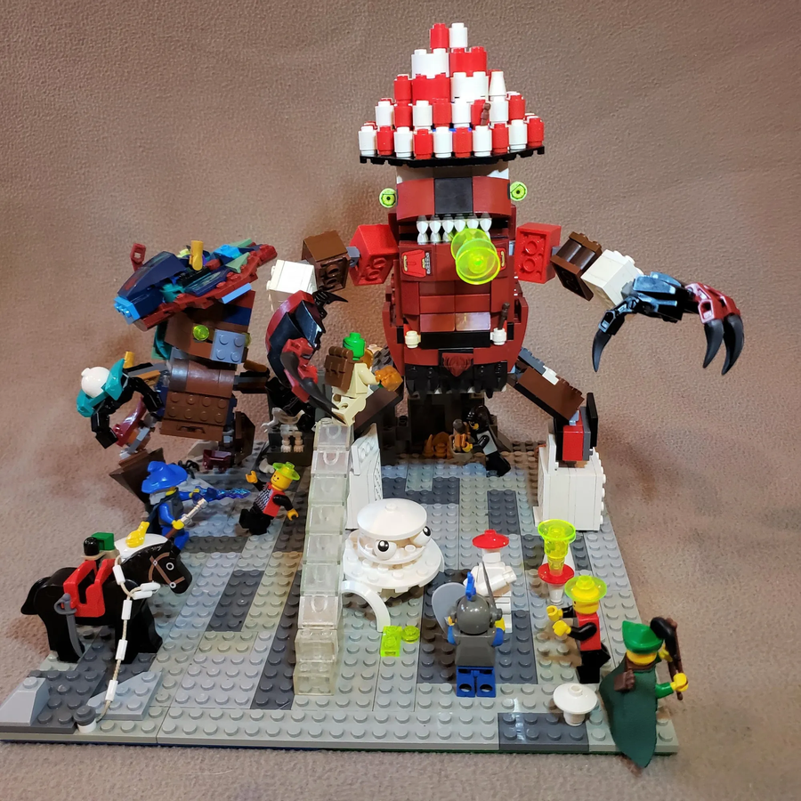 LEGO IDEAS - 50 years of Dungeons & Dragons! - Myconid Mushroom Encounter
