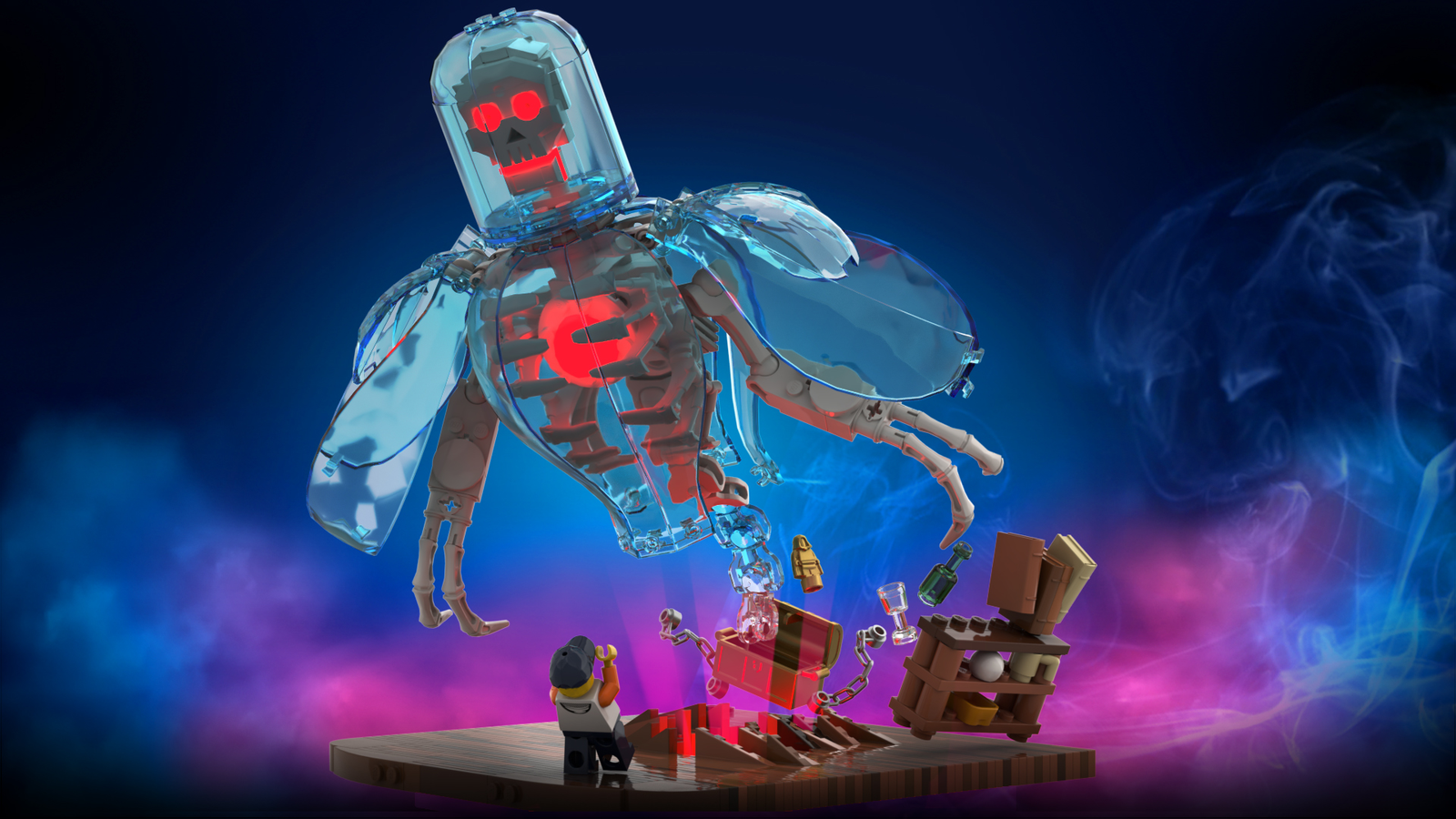 LEGO IDEAS - Build a Ghost You Are Afraid Of! - The Ghost of an Ancient ...