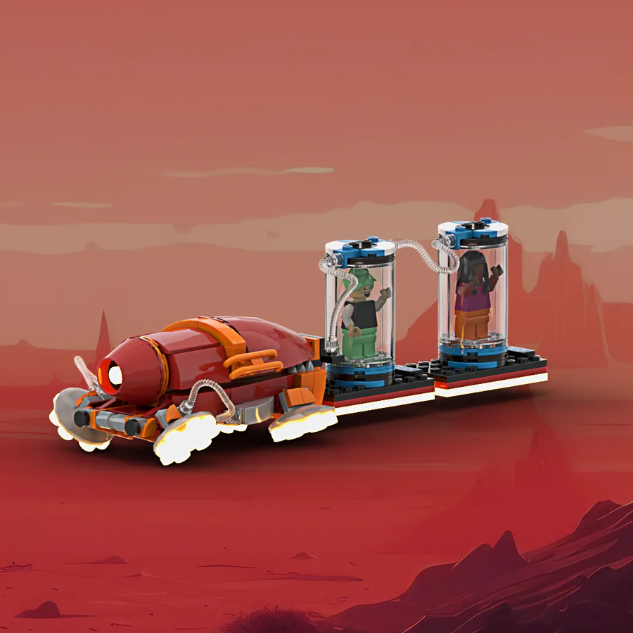 LEGO IDEAS - Exploring The Cosmos - VEHICLE: SPACE TOURISM -Since2124-