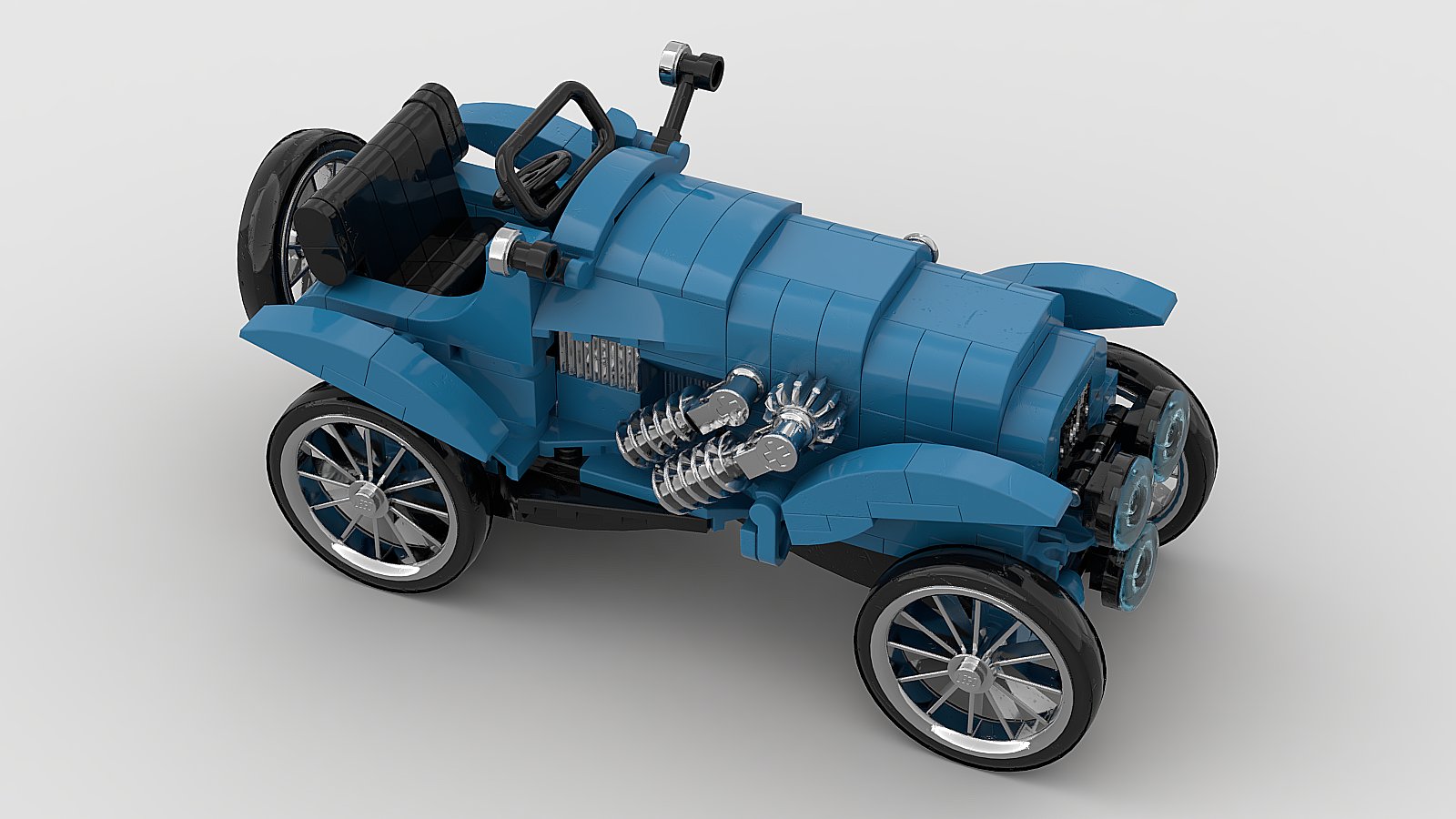 LEGO IDEAS - Build a Vintage car to cruise the streets of LEGO® Modular ...