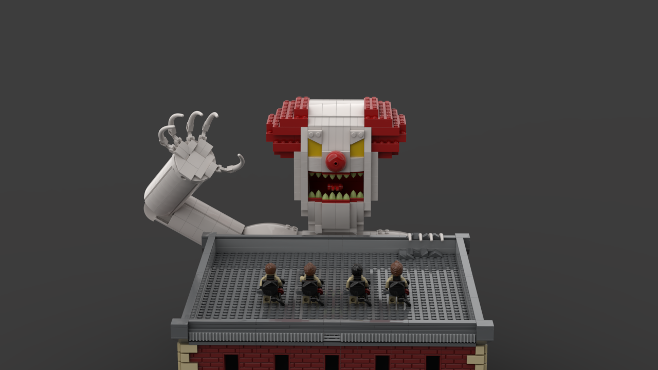 LEGO IDEAS - Build a Ghost You Are Afraid Of! - Ghost Clown