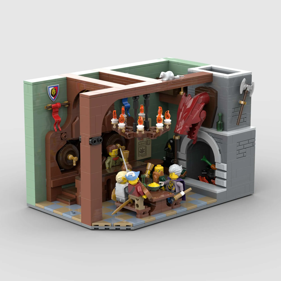 LEGO IDEAS - 50 years of Dungeons & Dragons! - Twisted Tree Tavern