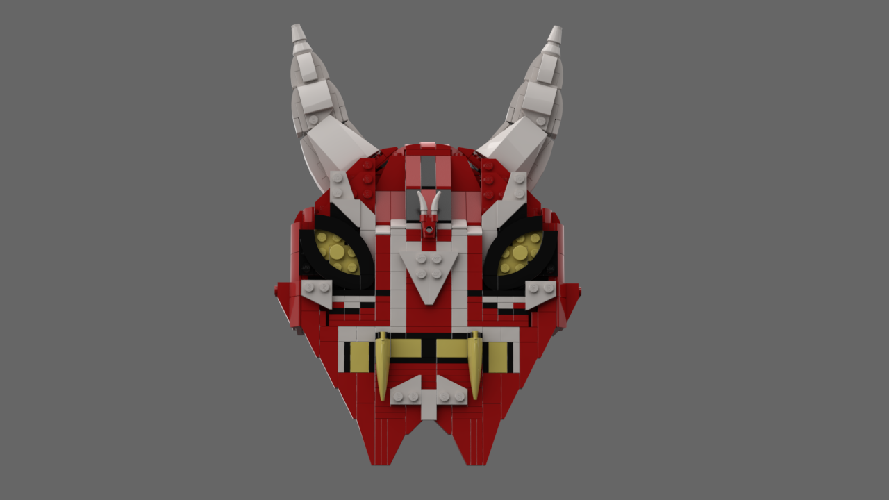 LEGO IDEAS - 10 Years of LEGO® NINJAGO®! - Oni Mask of Vengeance