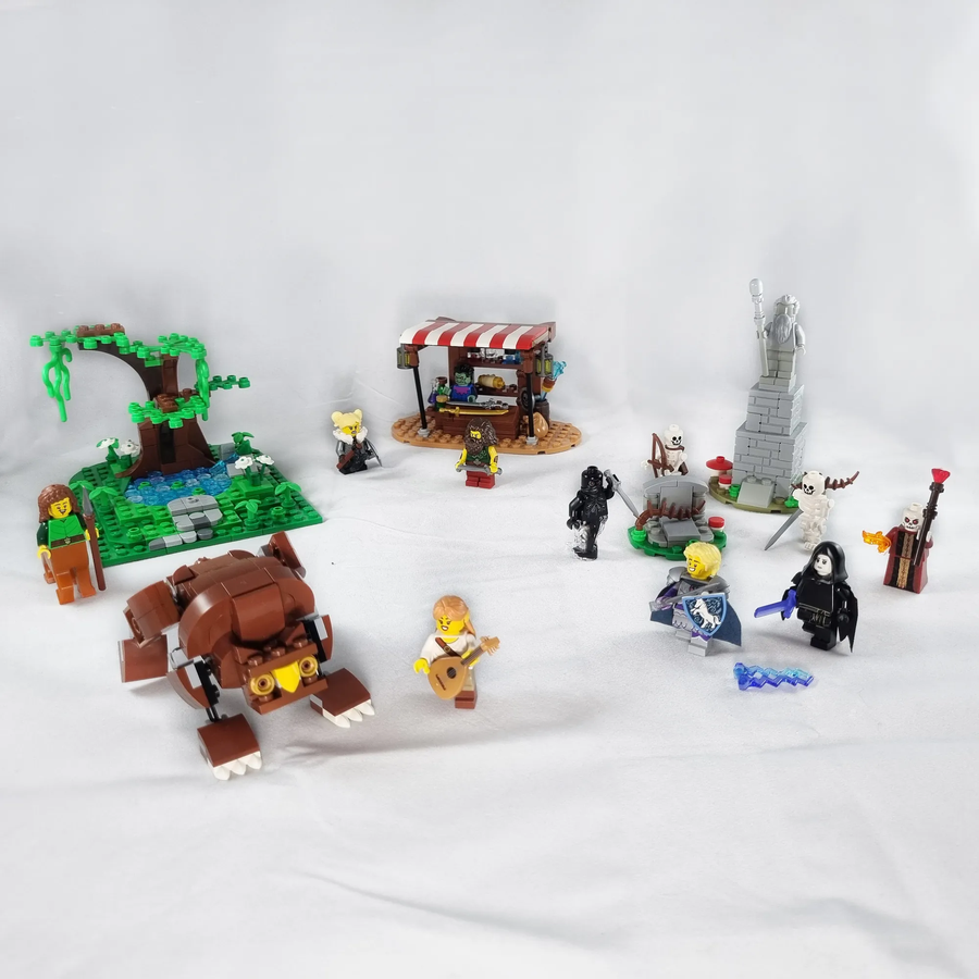 LEGO IDEAS - 50 years of Dungeons & Dragons! - Ultimate DnD ...