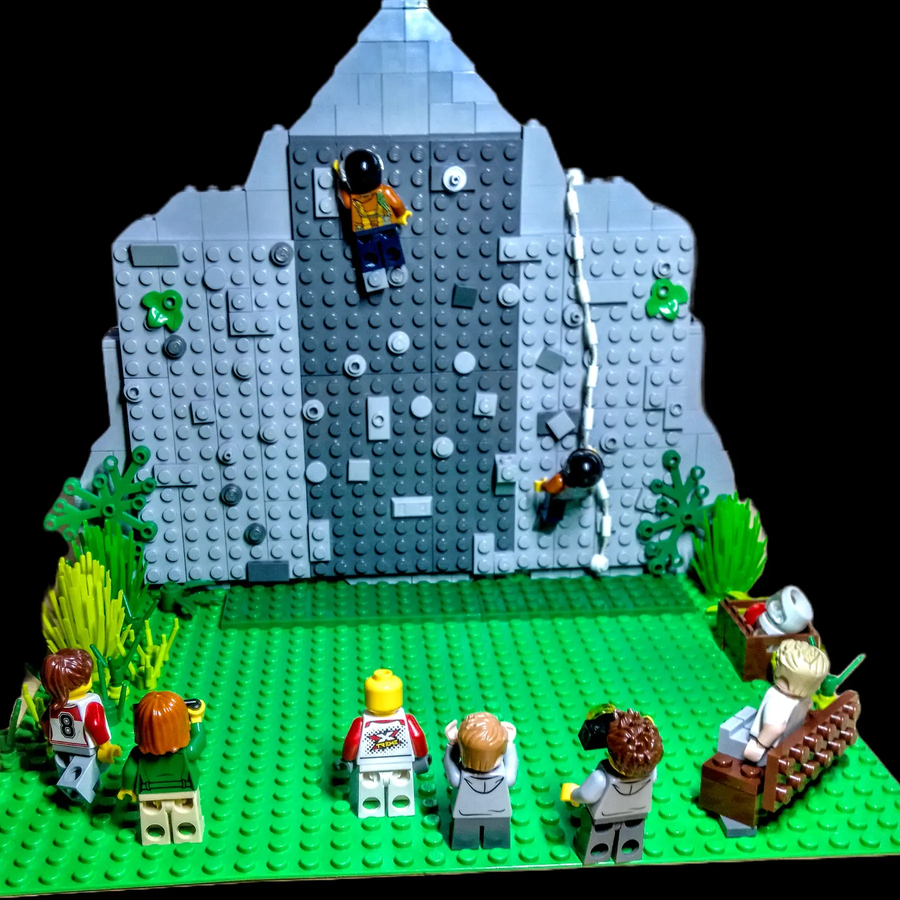 LEGO IDEAS - An escape, a reset, in the A-Frame Cabin - Climbing