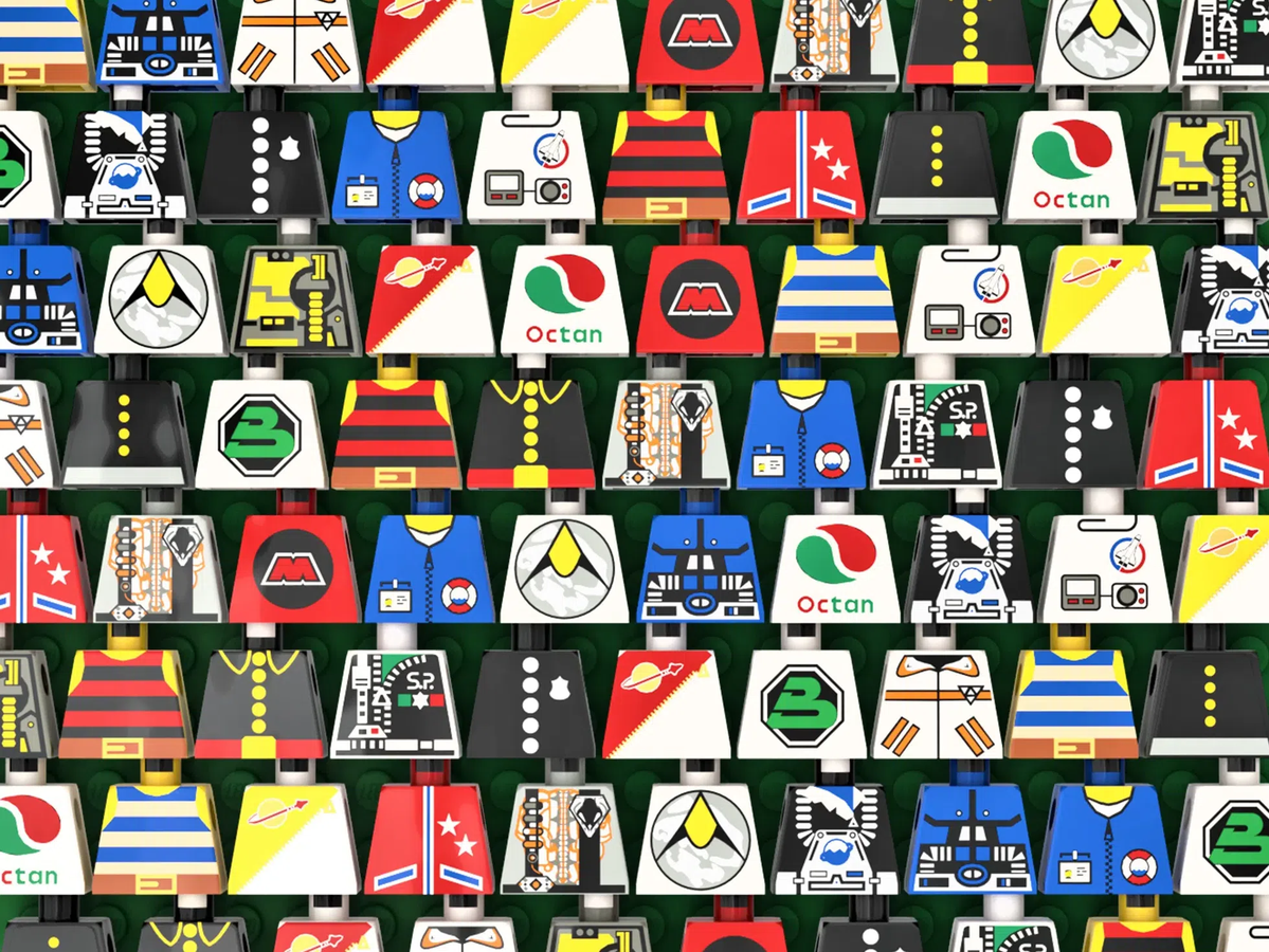 LEGO IDEAS You re The Final Piece RETRO Minifigure Torsos