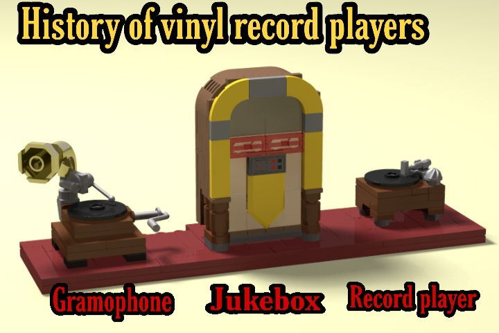 LEGO IDEAS - Music to our ears! - History of vinyl record players