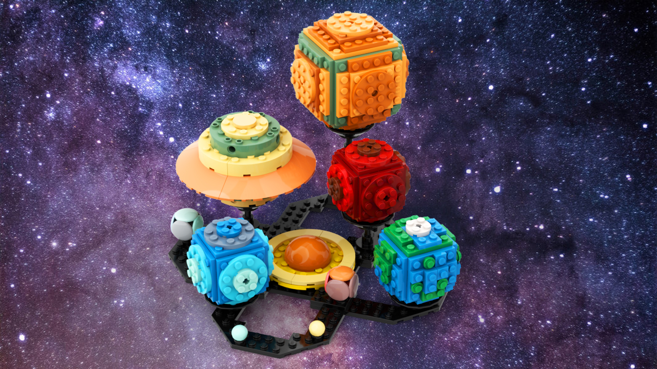 LEGO IDEAS - Out of this World Space Builds! - Solar System Display