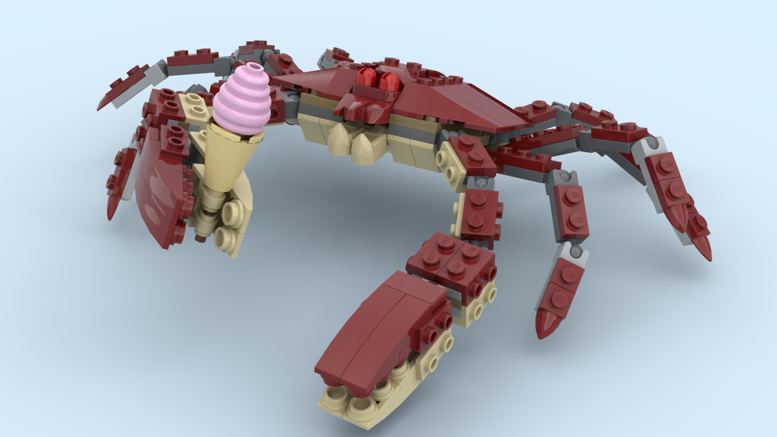 LEGO IDEAS - Do you want to go to the seaside? - The Crab and the Ice Cream