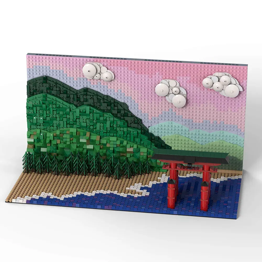 LEGO IDEAS - Celebrate Japanese Culture - Dawn on Itsukushima Shrine