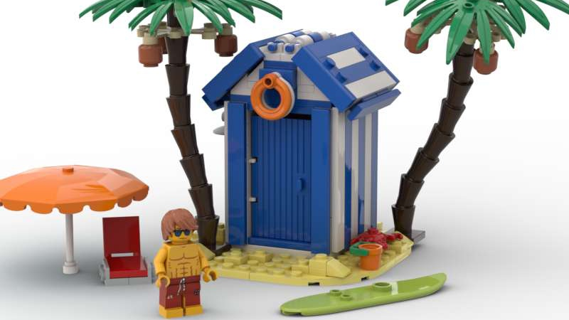 LEGO IDEAS - Build that holiday into THAT holiday! - The Beach Hut