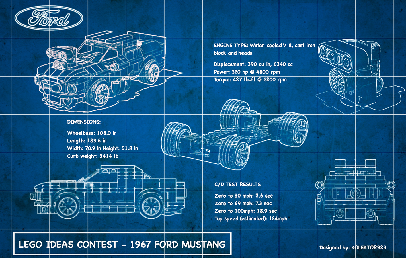 Ford Car Blueprints