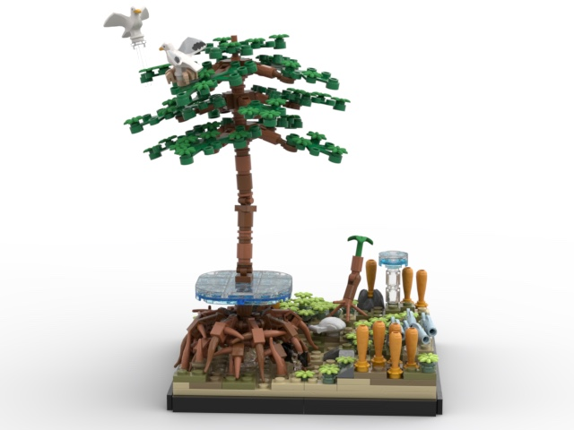 LEGO IDEAS - Mangrove Forest Display