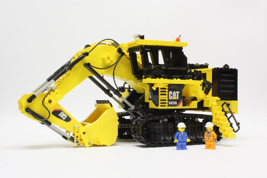 LEGO IDEAS - Mining Shovel - CAT 6020B Replica