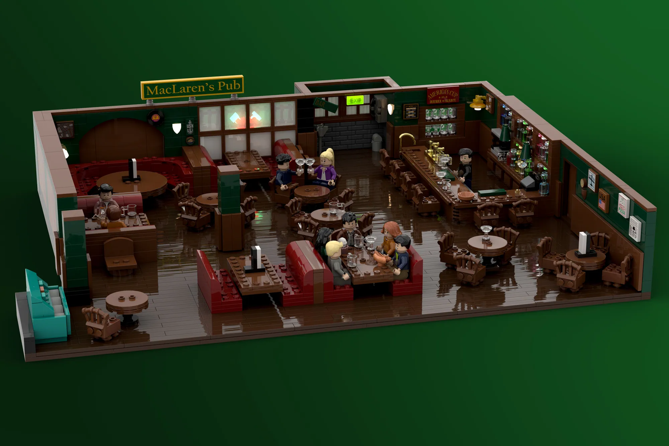 LEGO IDEAS - How I Met Your Mother - Maclaren's Pub
