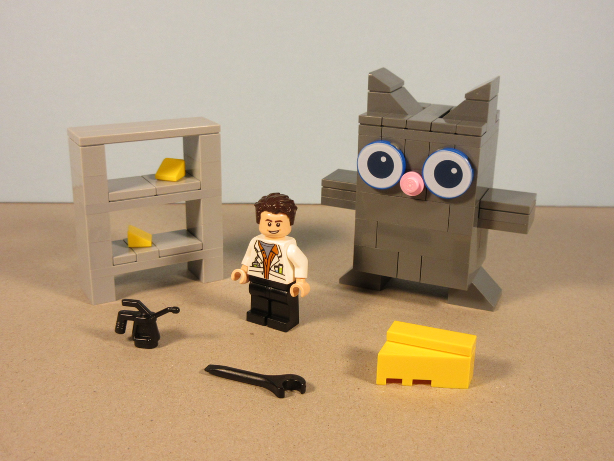 LEGO IDEAS - Giant Mouse Robot