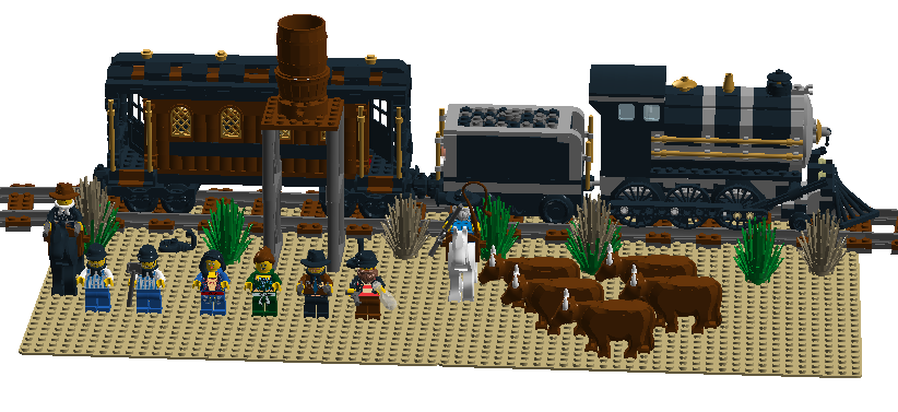 LEGO IDEAS - Cattle Drive