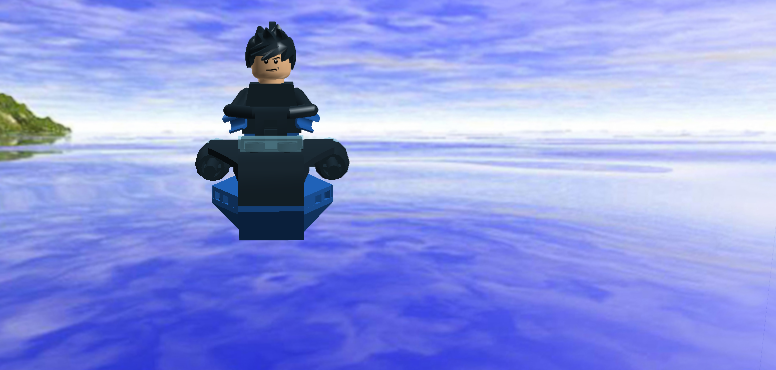 LEGO IDEAS - Nightwing's Jet Ski Rocket Rider