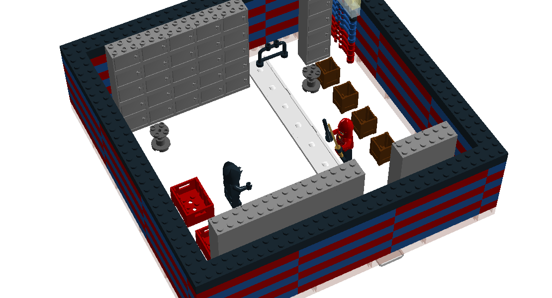 LEGO IDEAS - Batman vs Deathstroke: Injustice Battle Arena Sets