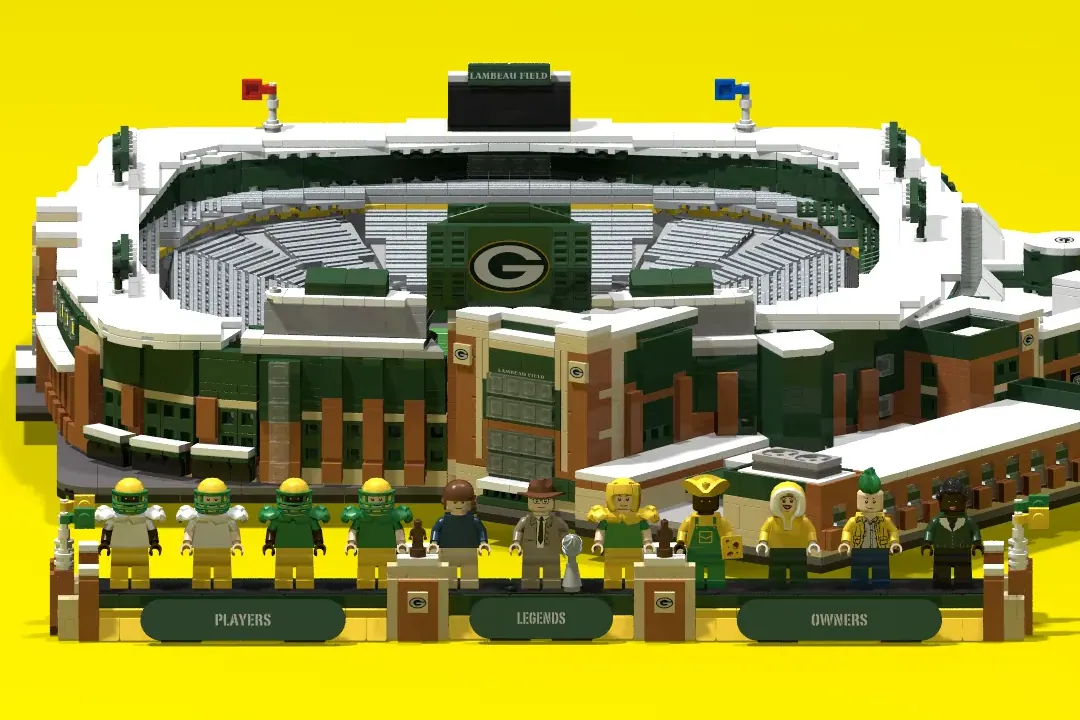 LEGO IDEAS - Lambeau Field - Home of the NFL's Green Bay Packers