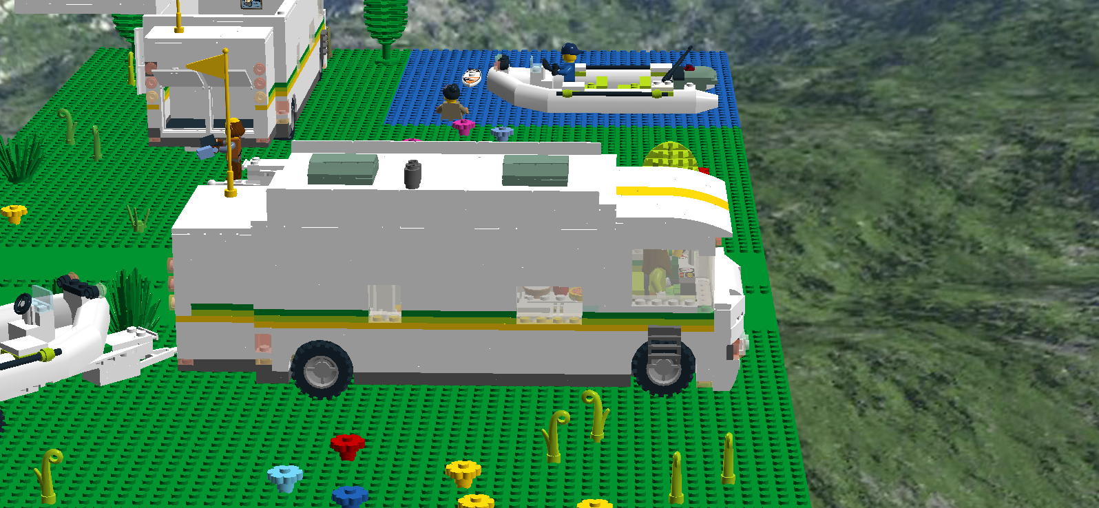 LEGO IDEAS - Motorhomie (LEGO Countryside)