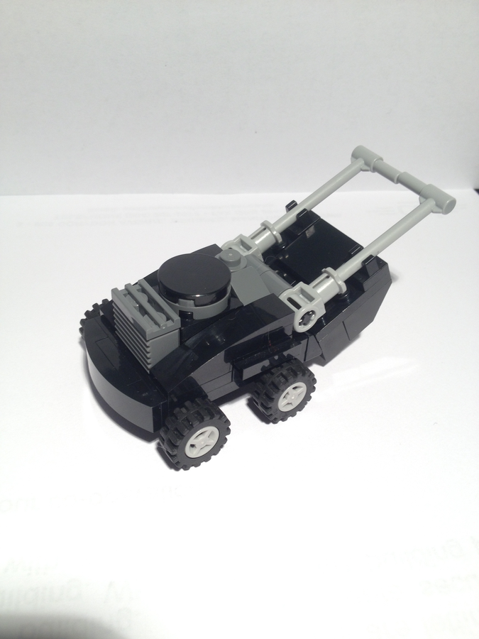 LEGO IDEAS - Lawn Mower w/ Removable Bag!