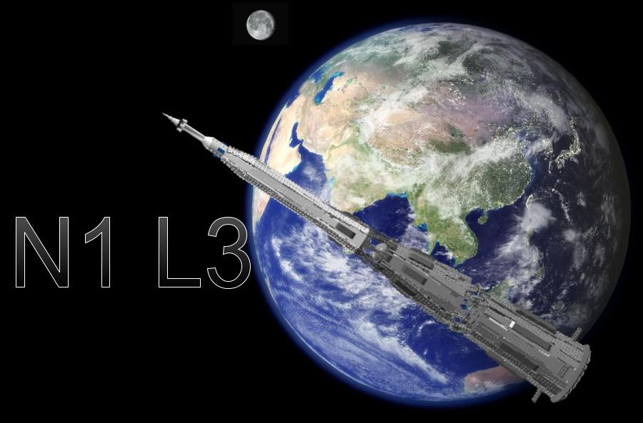 LEGO IDEAS - N1-L3 Soviet Moon Rocket