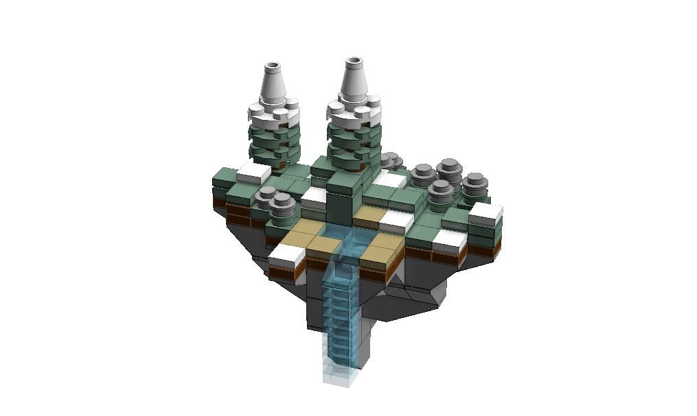 LEGO IDEAS - Floating Tundra Island