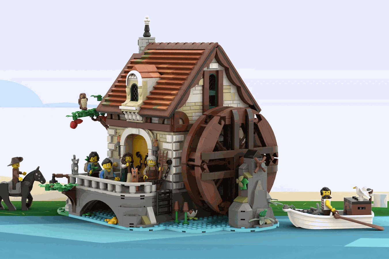 LEGO IDEAS The Quirky Quencher The Watermill