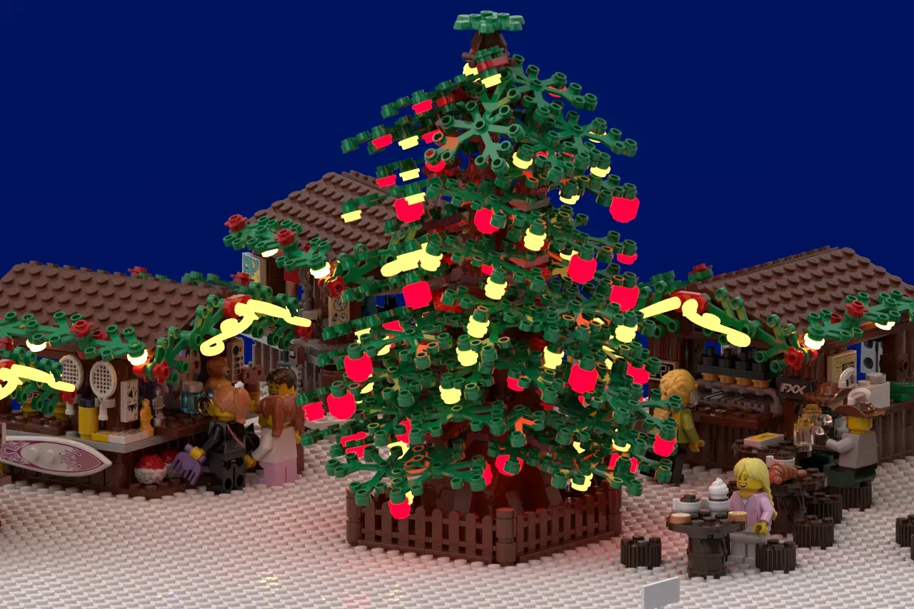 LEGO IDEAS - XMAS MARKETs