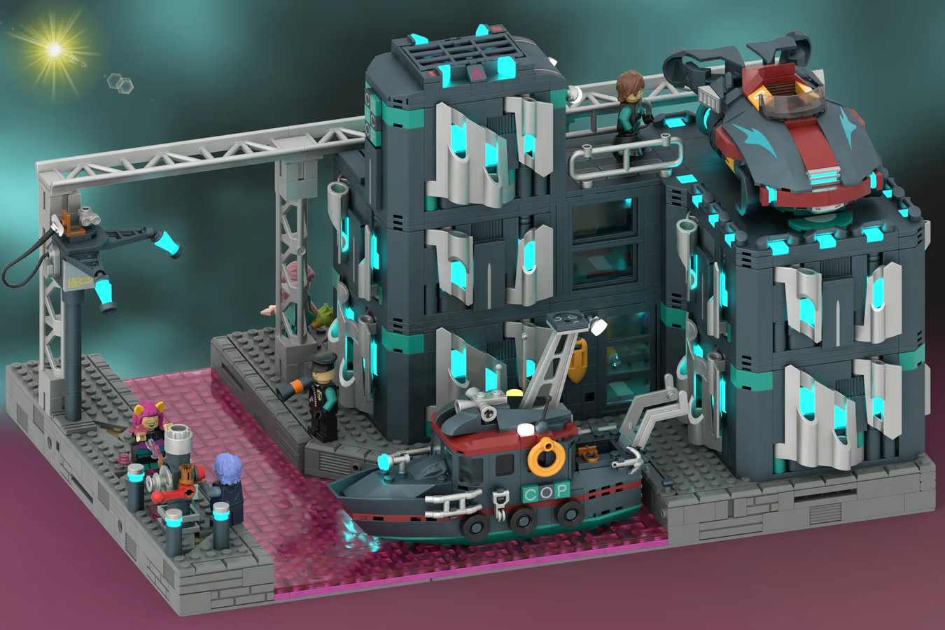 LEGO IDEAS - Futuristic Police