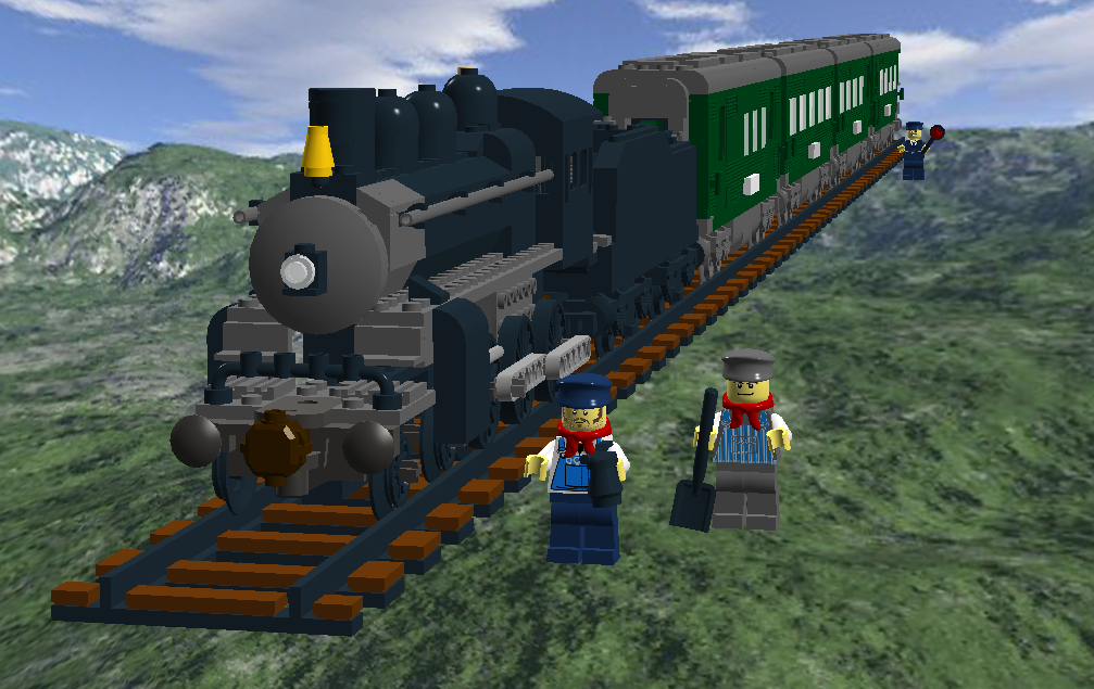 LEGO IDEAS - 4-6-0 locomotive set