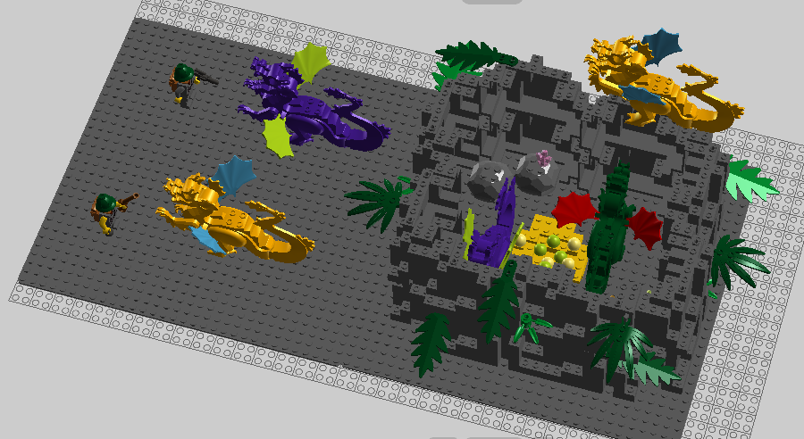 LEGO IDEAS - The Dragons Lair