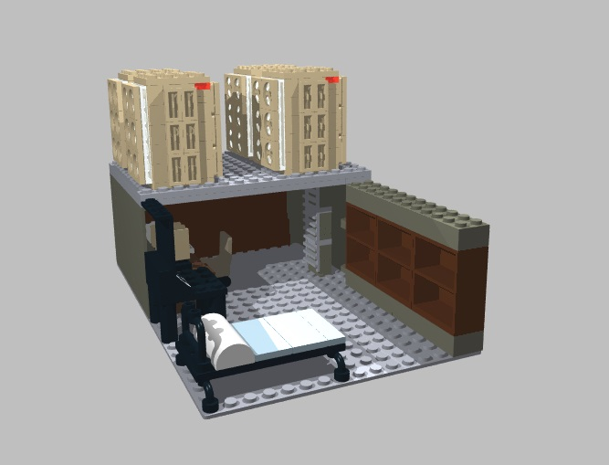 LEGO IDEAS - Server Room Bunker - Hugh Howey's Wool