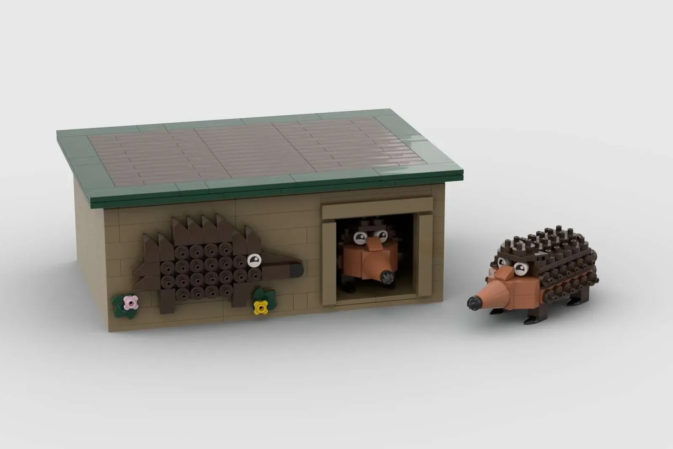 LEGO IDEAS - The Hut For Hedgehogs