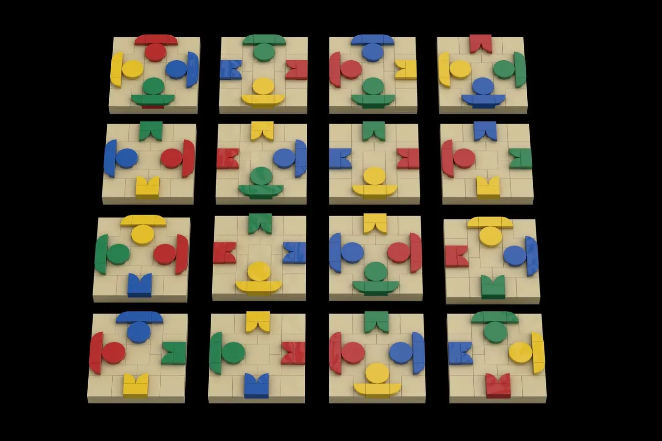 LEGO IDEAS - Iq Squares Puzzle