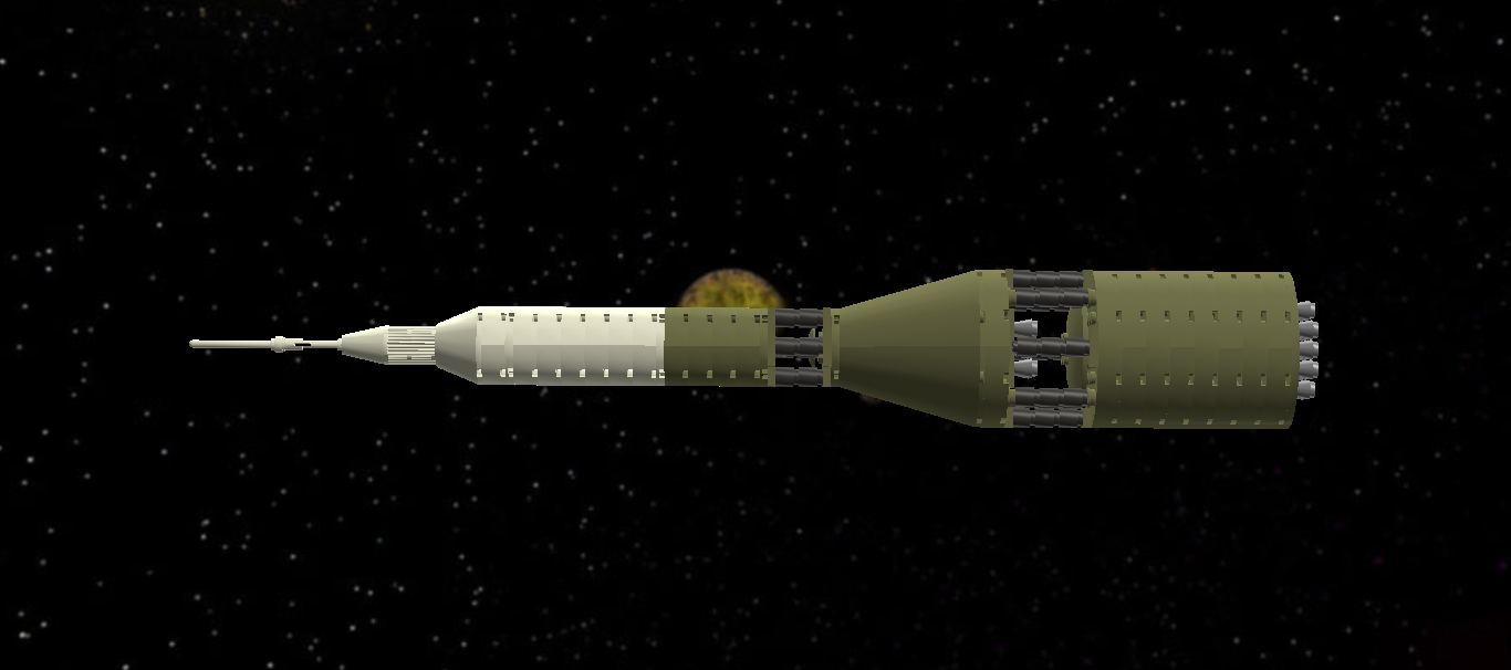 LEGO IDEAS - N-1 Moon Rocket